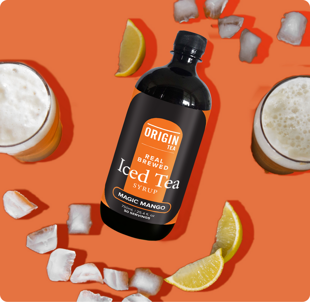 Origin Tea - Low Sugar Tropical Kiss Iced Tea Syrup